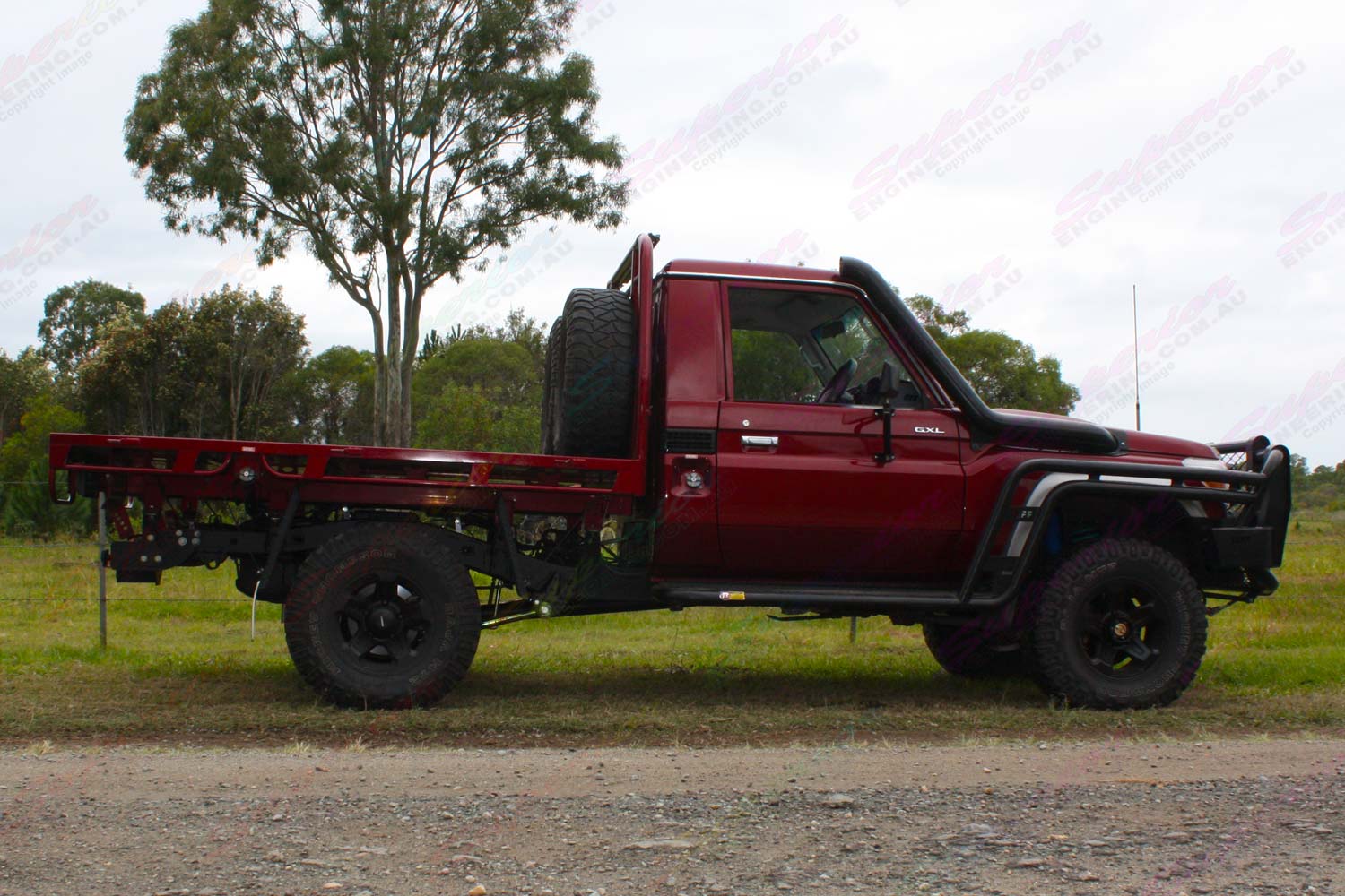 Toyota Landcruiser 79 Series Single Cab Non VSC Maroon 11111 | Superior ...