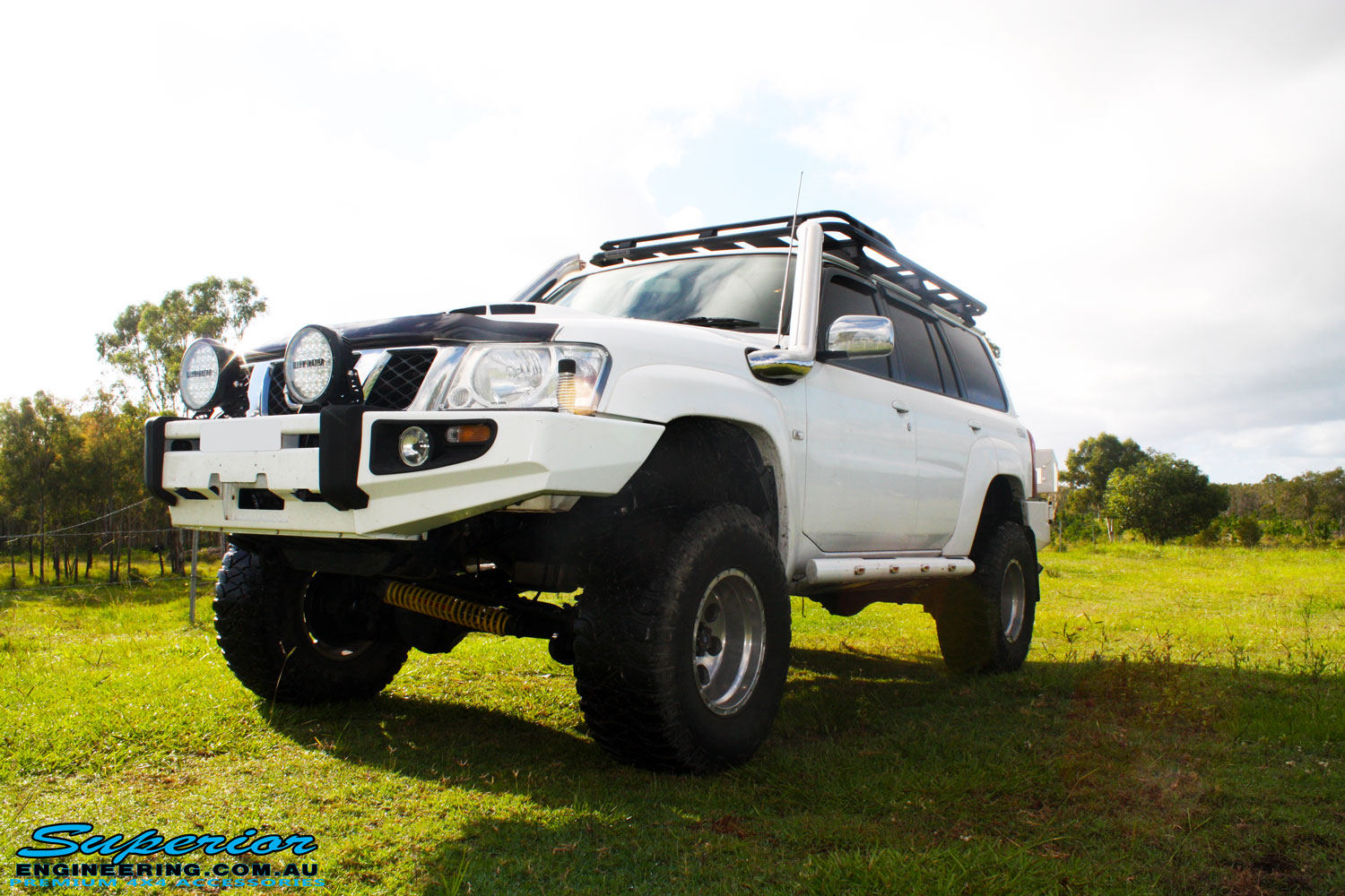 Nissan GU Patrol Wagon White | Superior Customer Vehicles