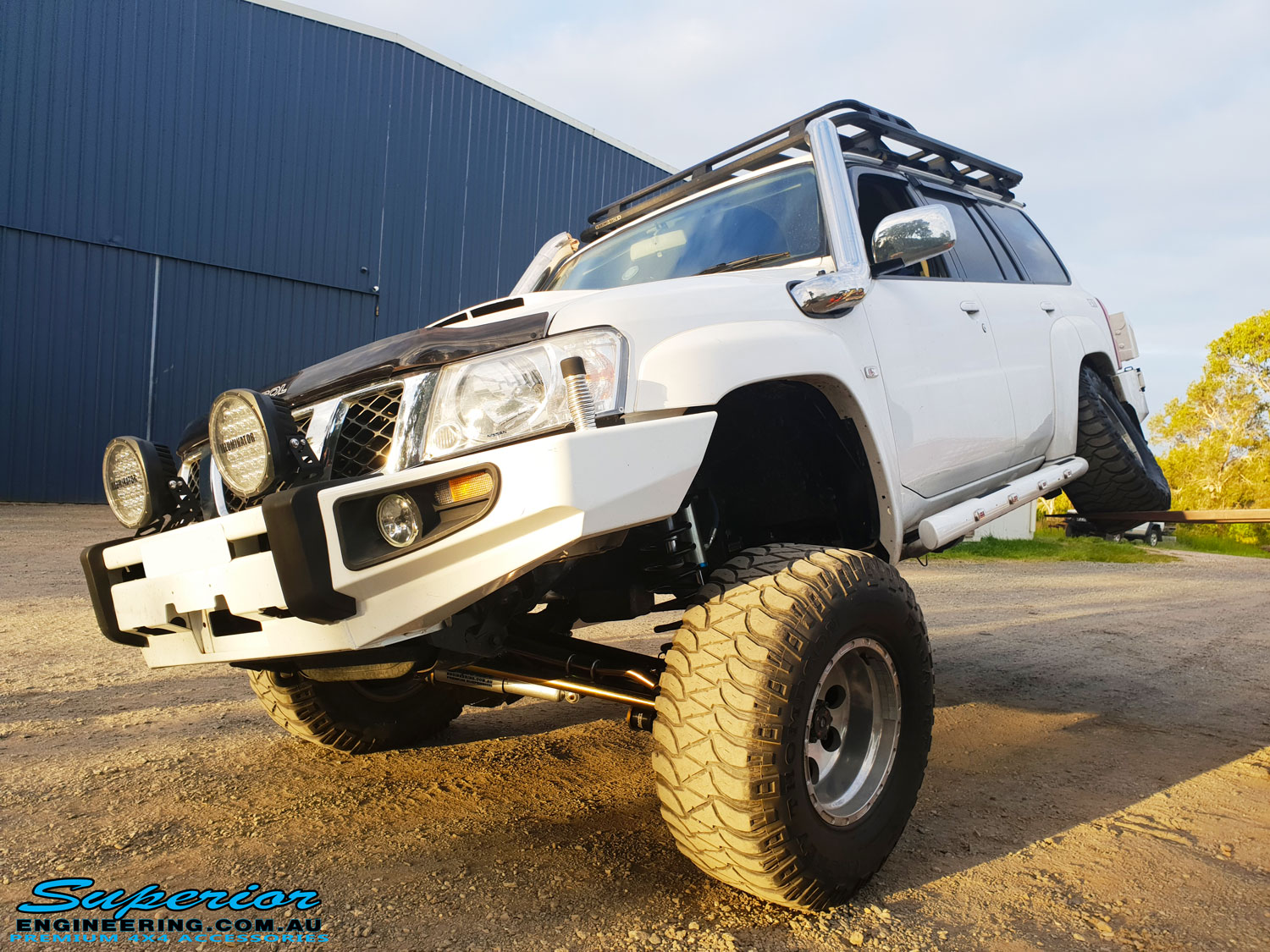 Nissan GU Patrol Wagon White | Superior Customer Vehicles