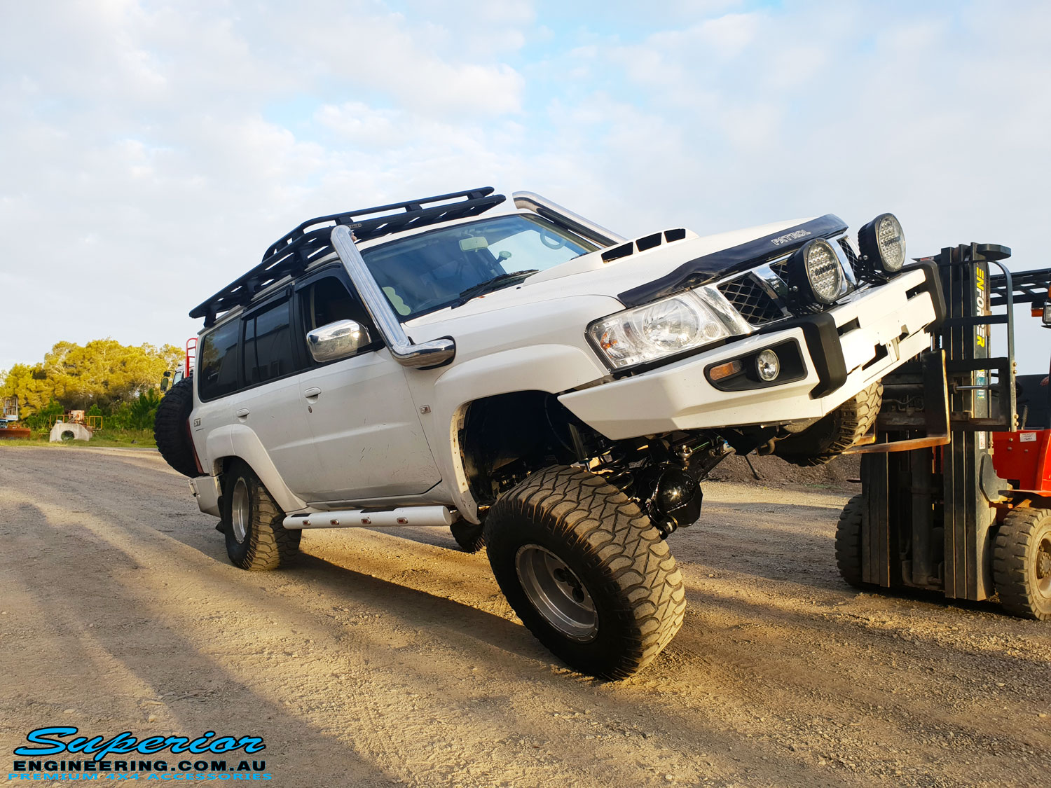 Nissan GU Patrol Wagon White | Superior Customer Vehicles