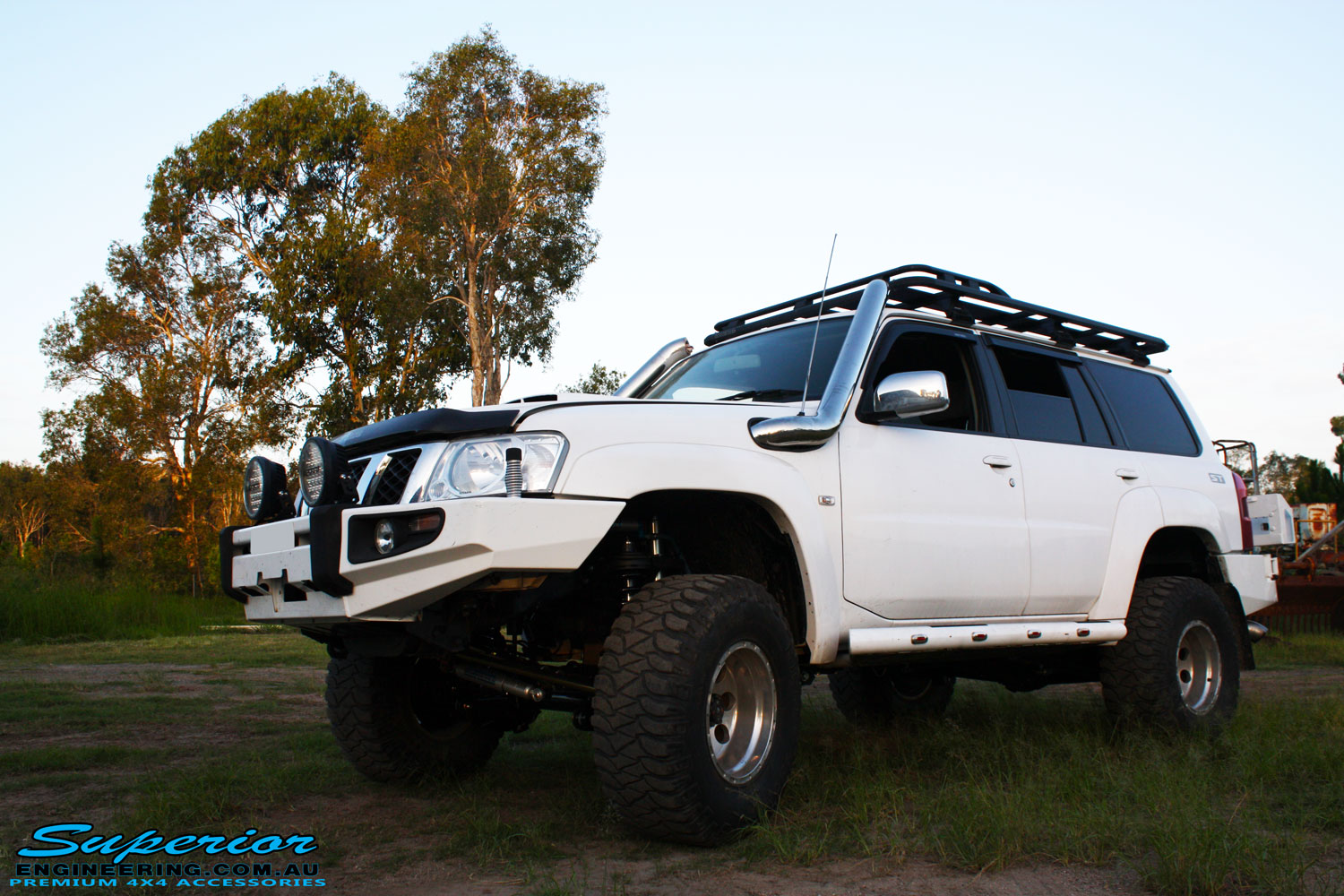 Nissan GU Patrol Wagon White | Superior Customer Vehicles