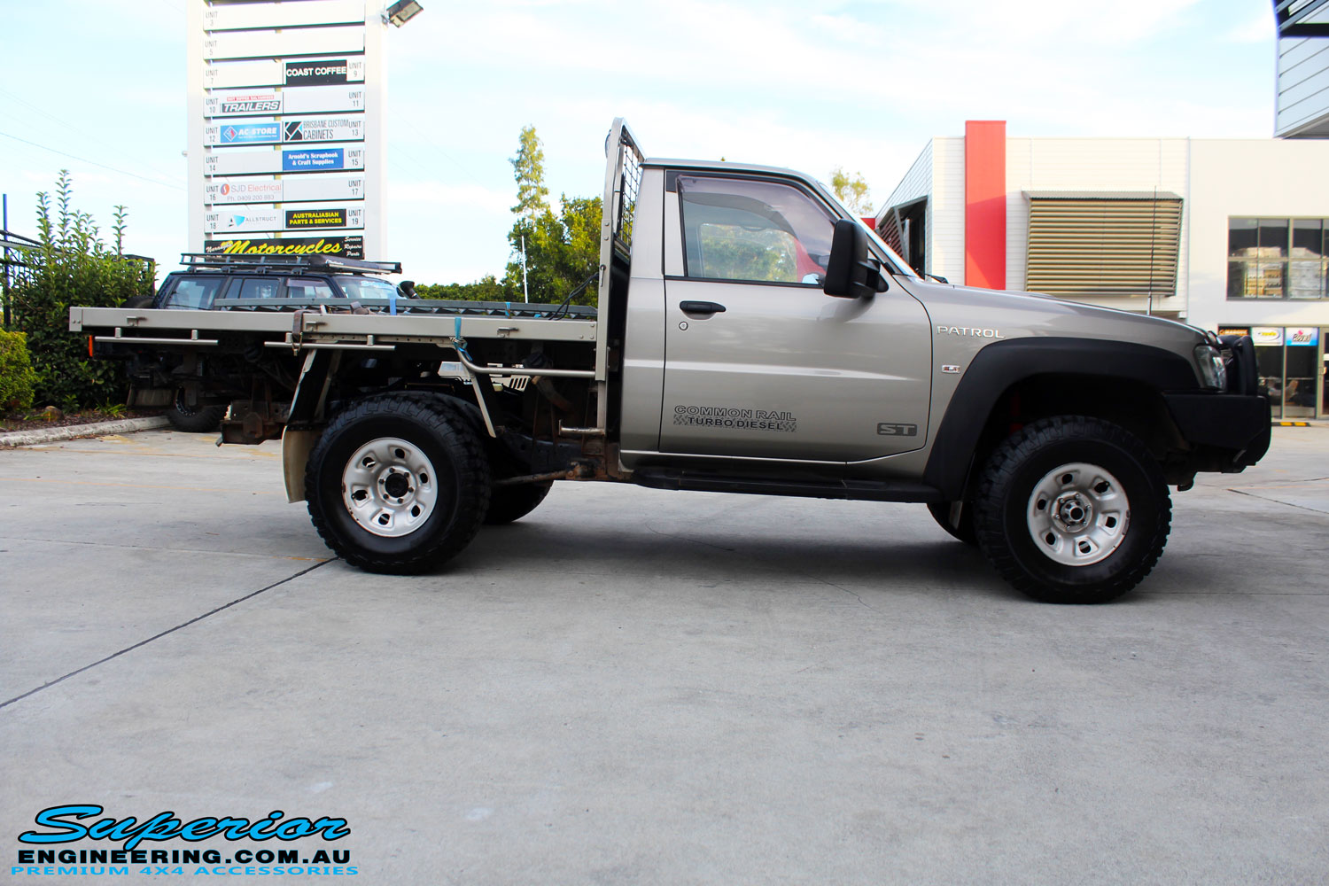 Nissan GU Patrol Ute Gold #89910 | Superior Customer Vehicles