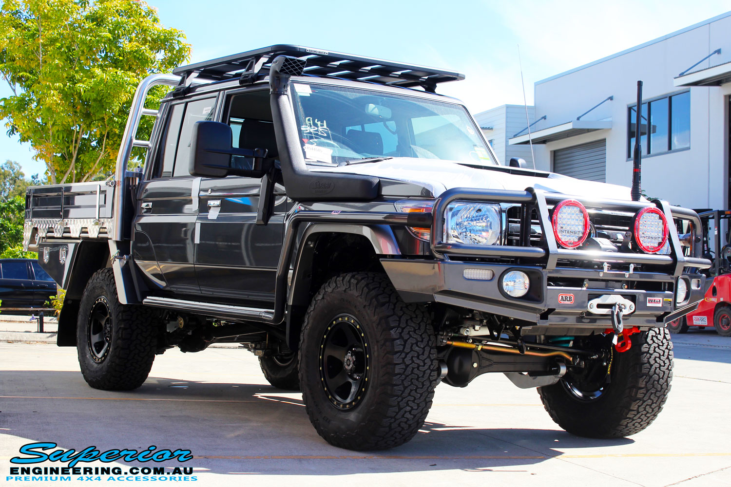 Toyota 79 Series Landcruiser Grey Dual Cab #85340 | Superior Customer ...