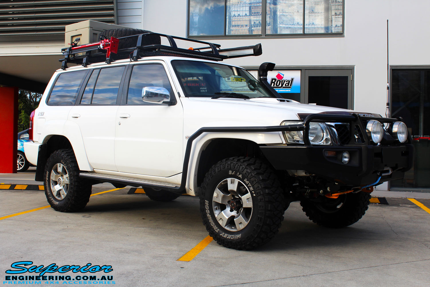 Nissan GU Patrol Wagon White #92536 | Superior Customer Vehicles