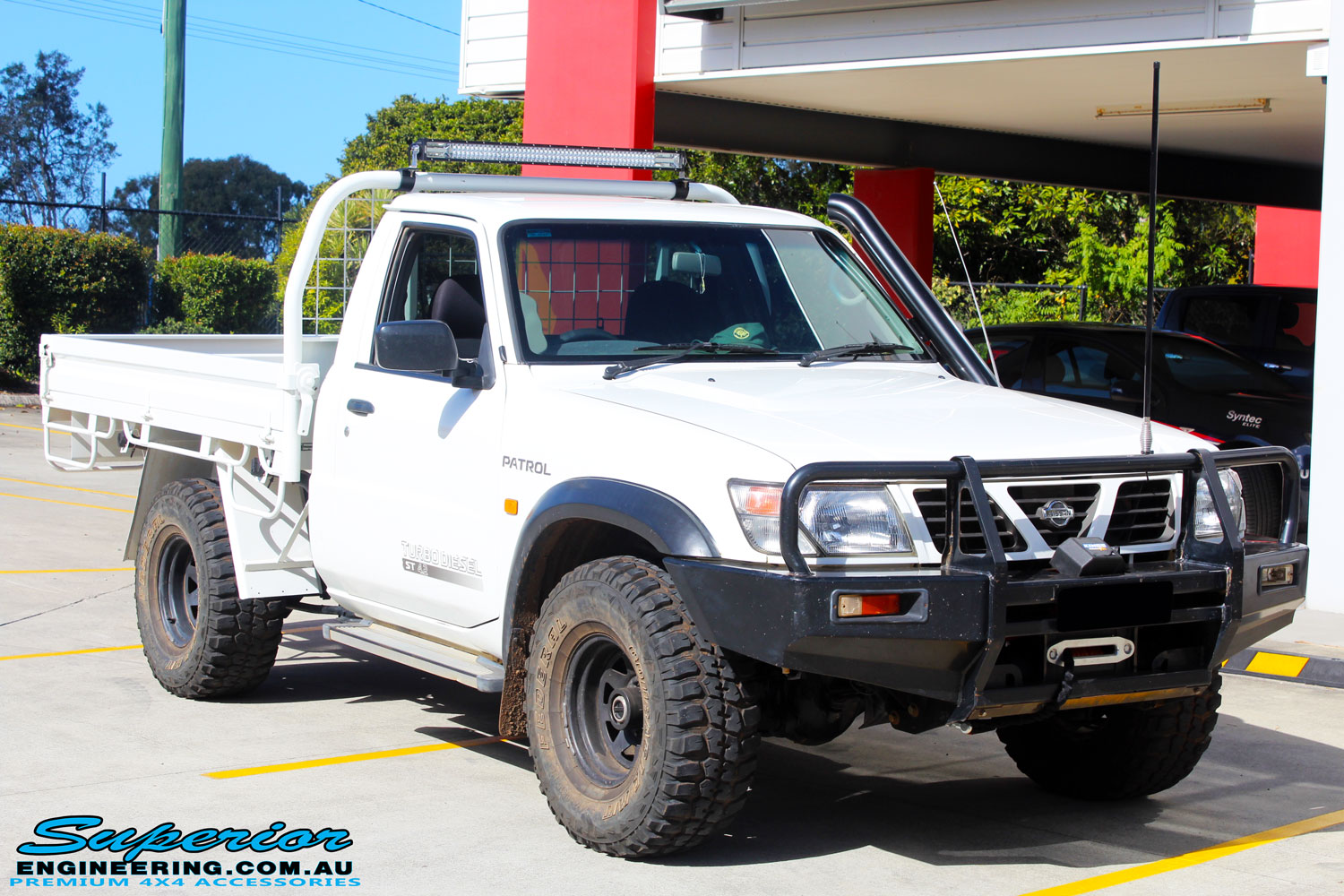 Nissan GU Patrol Ute White #91711 | Superior Customer Vehicles