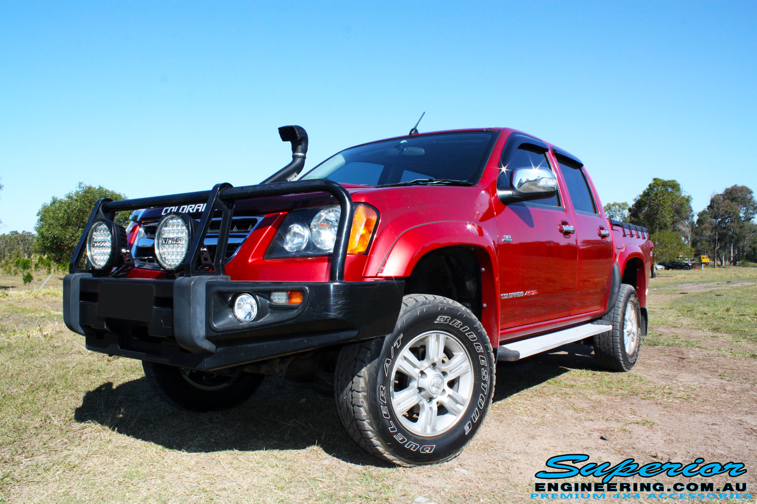 Holden RC Colorado Dual Cab Maroon #99542 | Superior Customer Vehicles