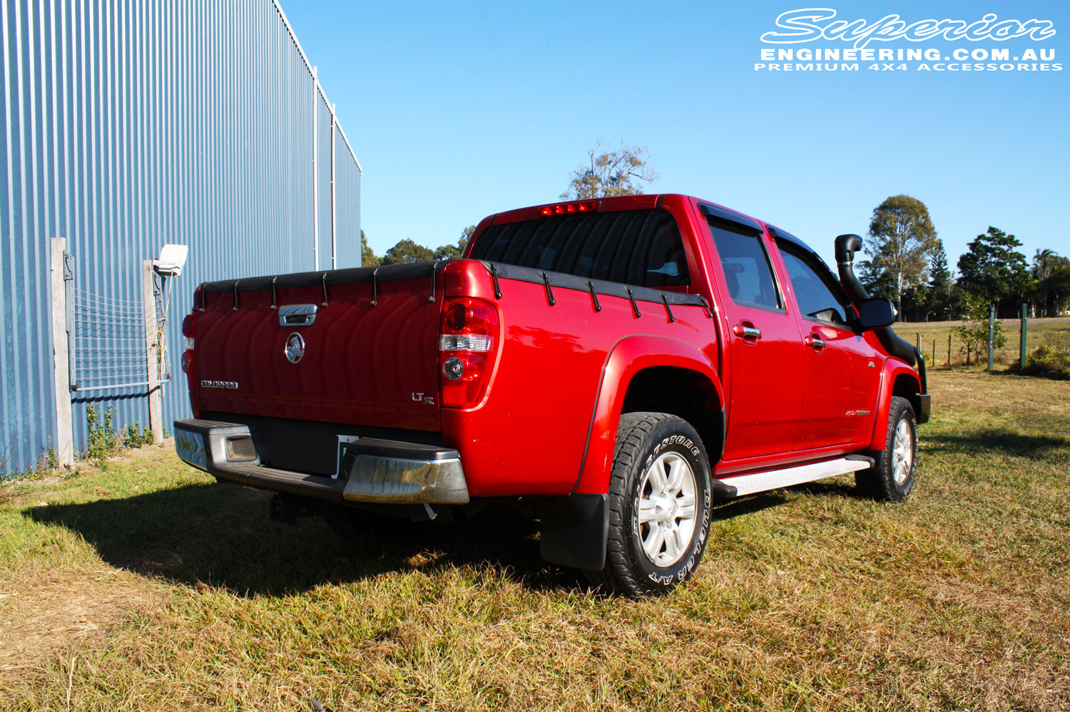 Holden RC Colorado Dual Cab Maroon #99542 | Superior Customer Vehicles