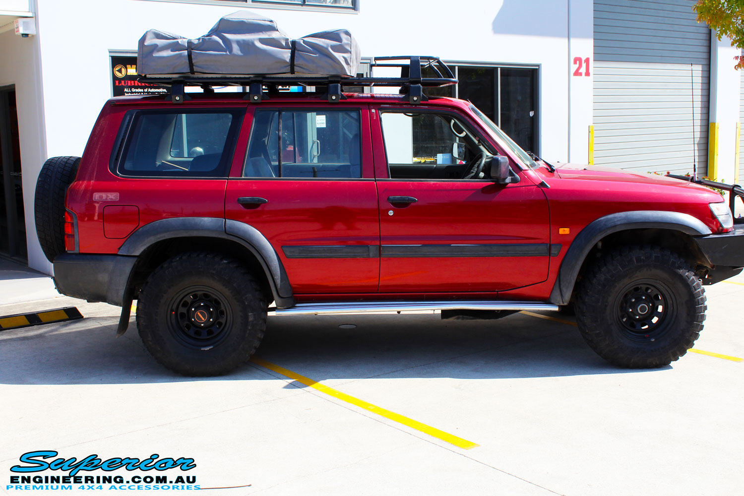 Nissan GU Patrol Wagon Red #96907 | Superior Customer Vehicles