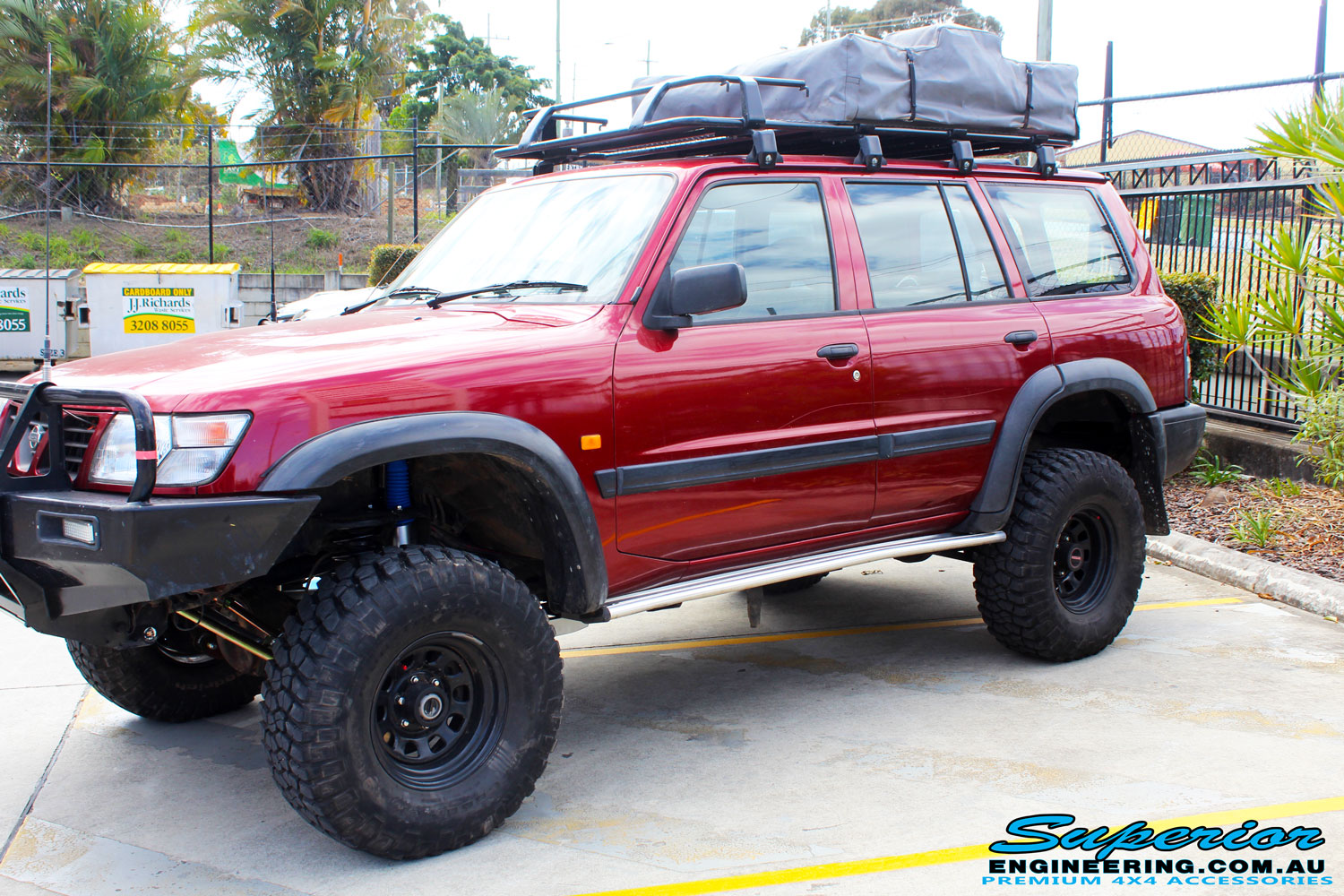 Nissan GU Patrol Wagon Red #96907 | Superior Customer Vehicles