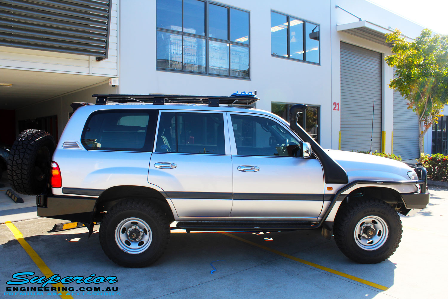 Toyota 105 Series Landcruiser Wagon Silver #106630 | Superior Customer ...