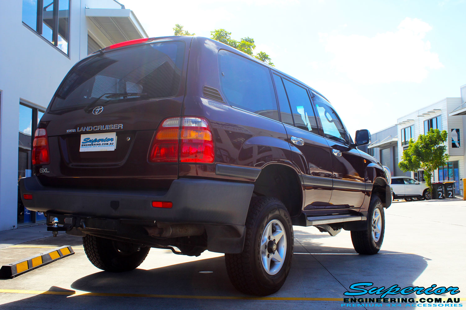 Toyota 105 Series Landcruiser Wagon Maroon #119160 | Superior Customer ...
